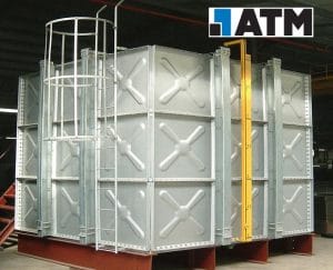 Panel Tanks Built And Installed On The Gold Coast By ATM Tank Builders